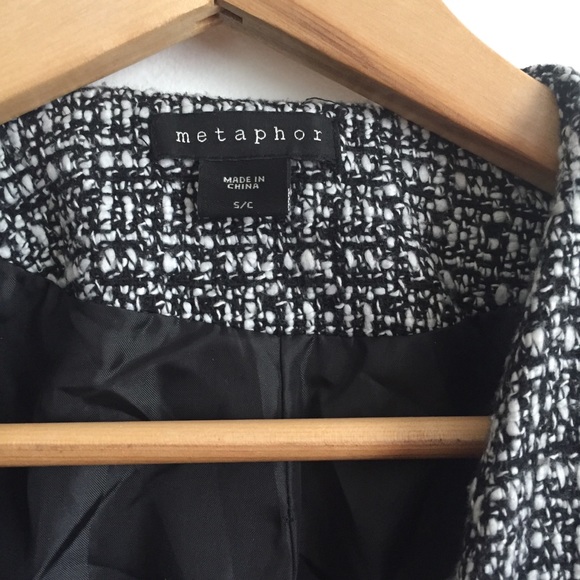 Metaphor | Jackets & Coats | Classic One Button Blazer | Poshmark